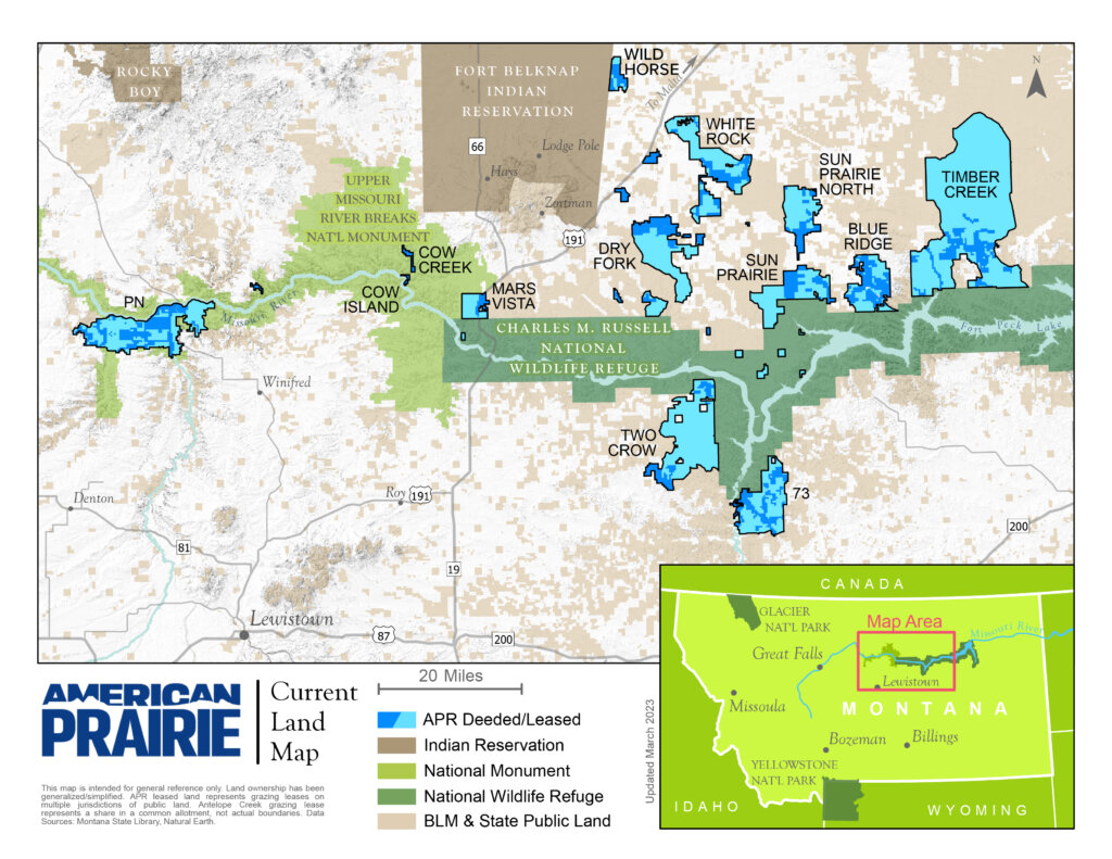American Prairie acquires three new properties in Phillips County ...